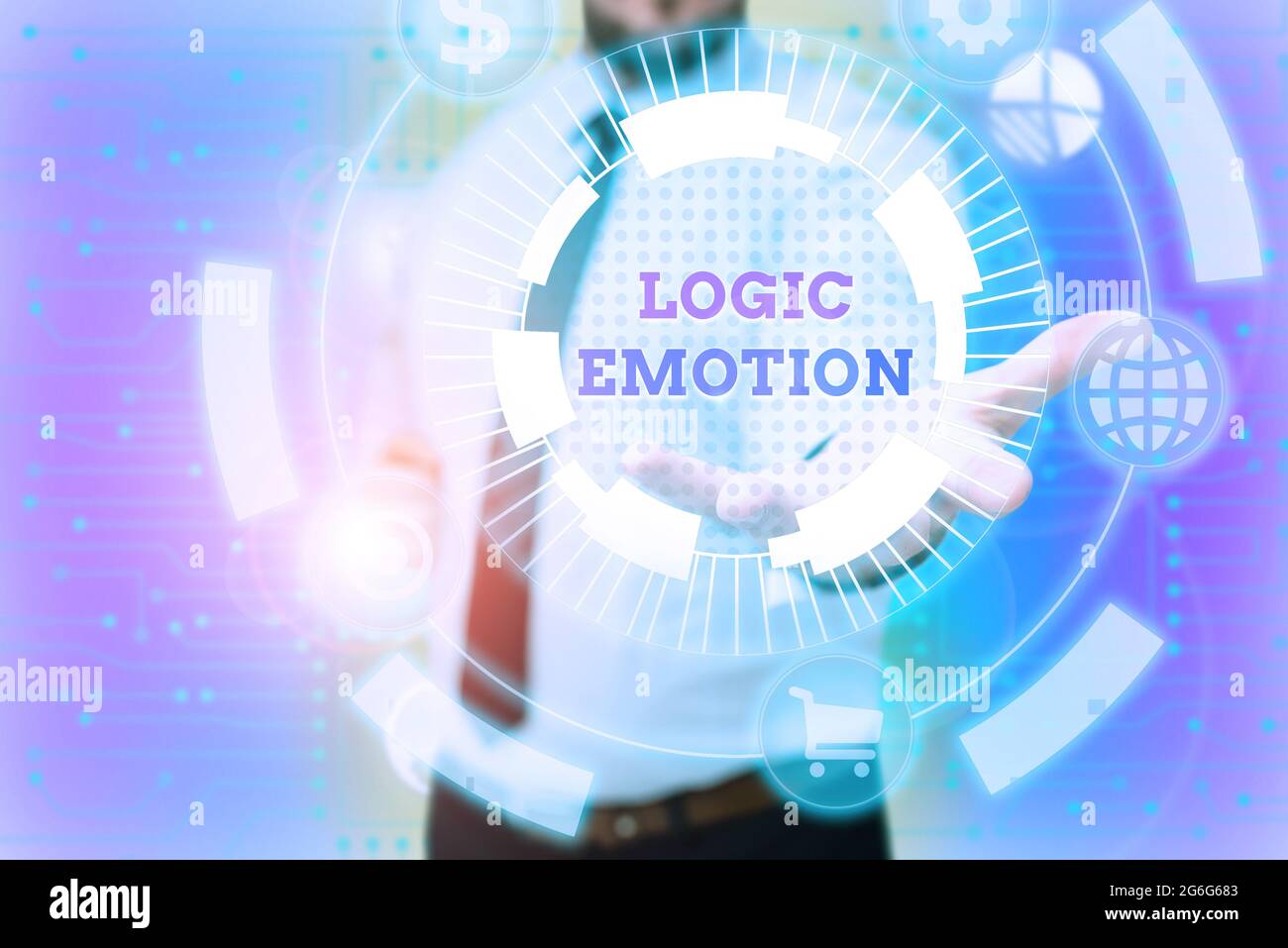 Hand writing sign Logic Emotion. Conceptual photo Unpleasant Feelings ...