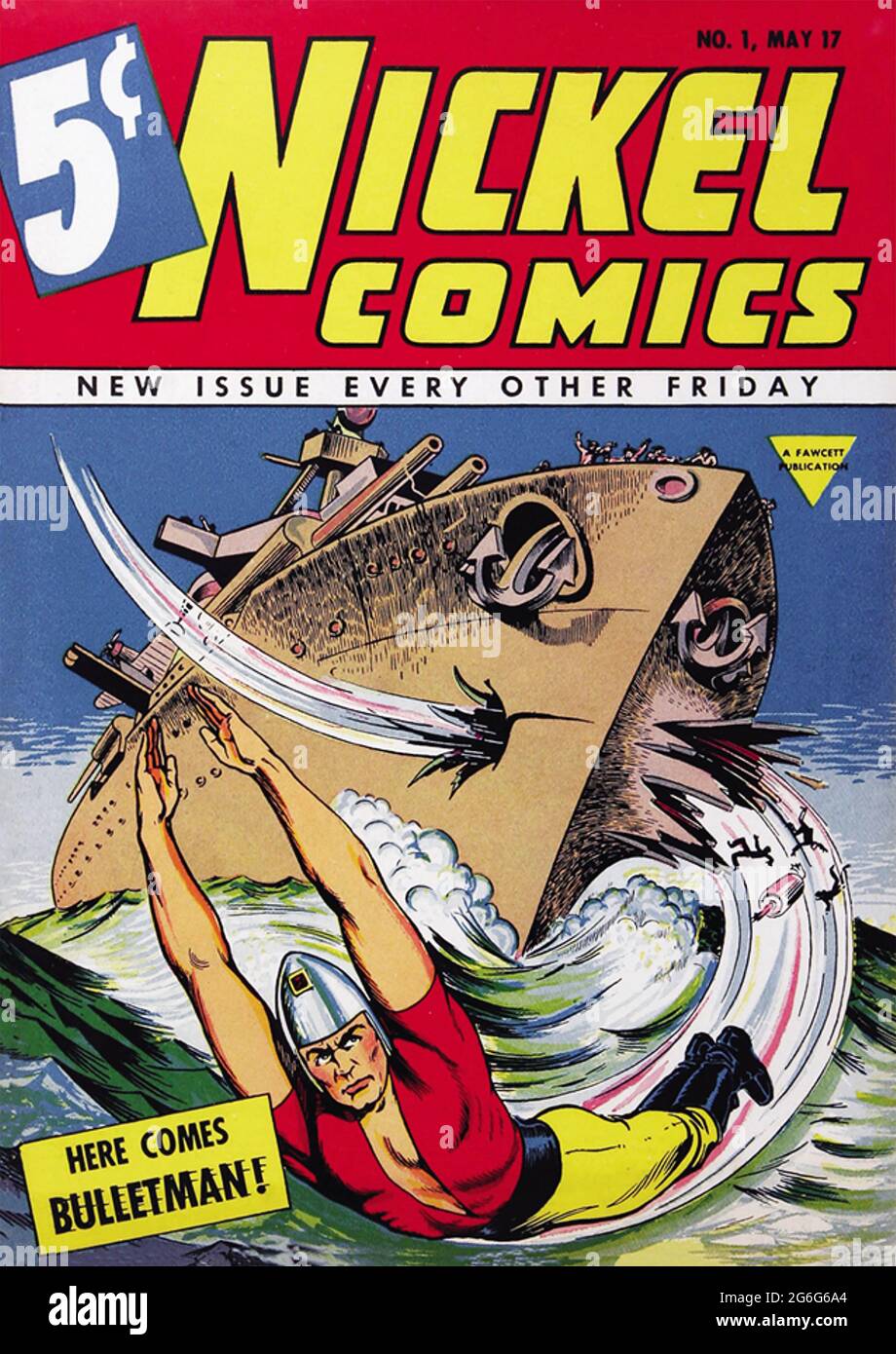 NICKEL COMICS First edition of the American series published by Fawcett ...