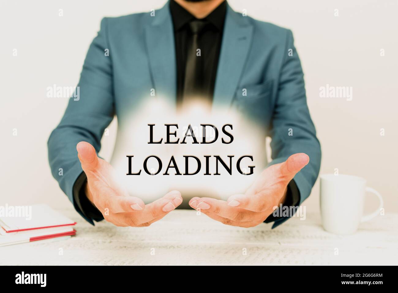 Handwriting text Leads Loading. Word Written on Initiating customer ... Handwriting text Leads Loading. Word Written on Initiating customer ...