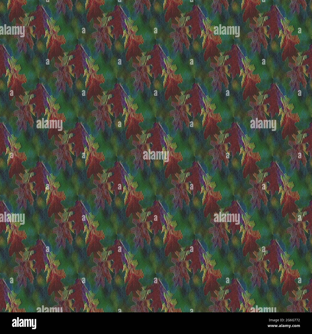 Seamless leaf texture hi-res stock photography and images - Alamy