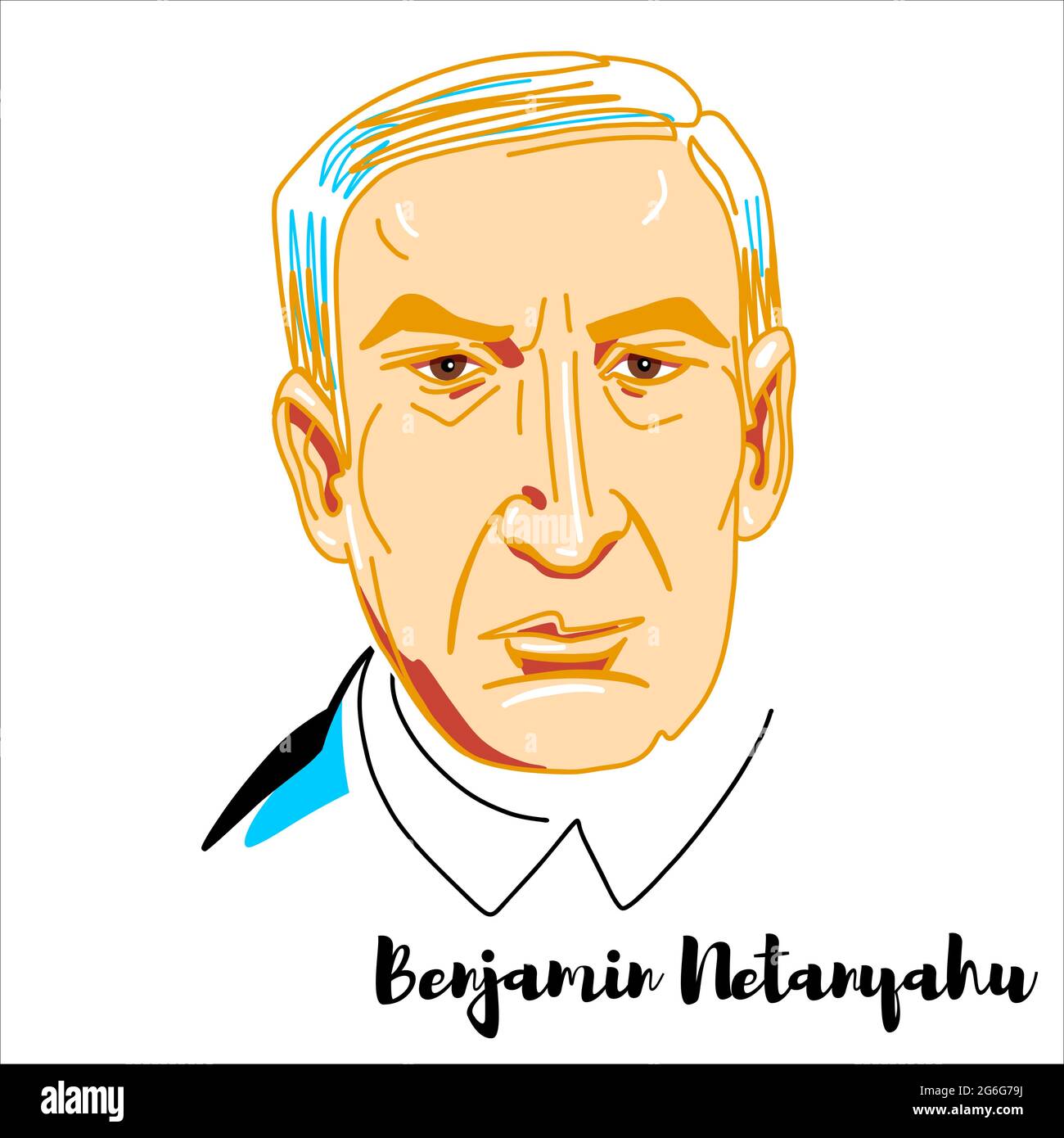 Netanyahu Stock Vector Images - Alamy