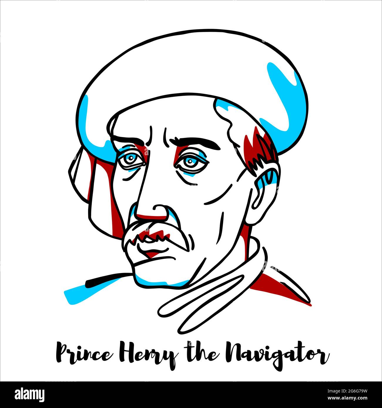 Henry the navigator Stock Vector Images - Alamy
