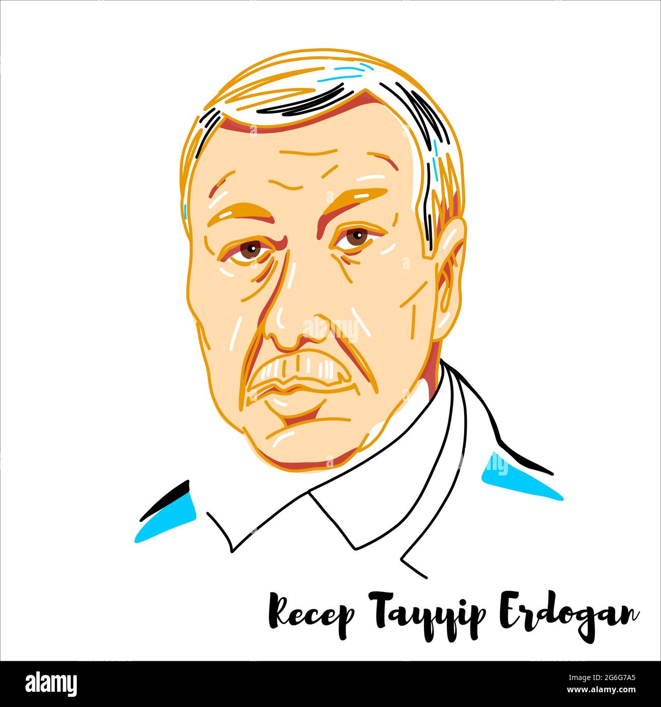 Recep tayyip erdogan Stock Vector Images - Alamy