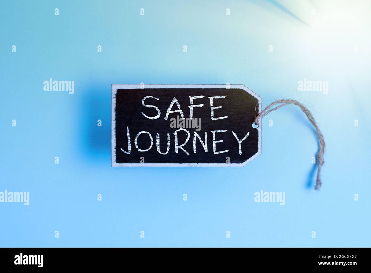 Text caption presenting Safe Journey. Internet Concept Blessing Bid ...