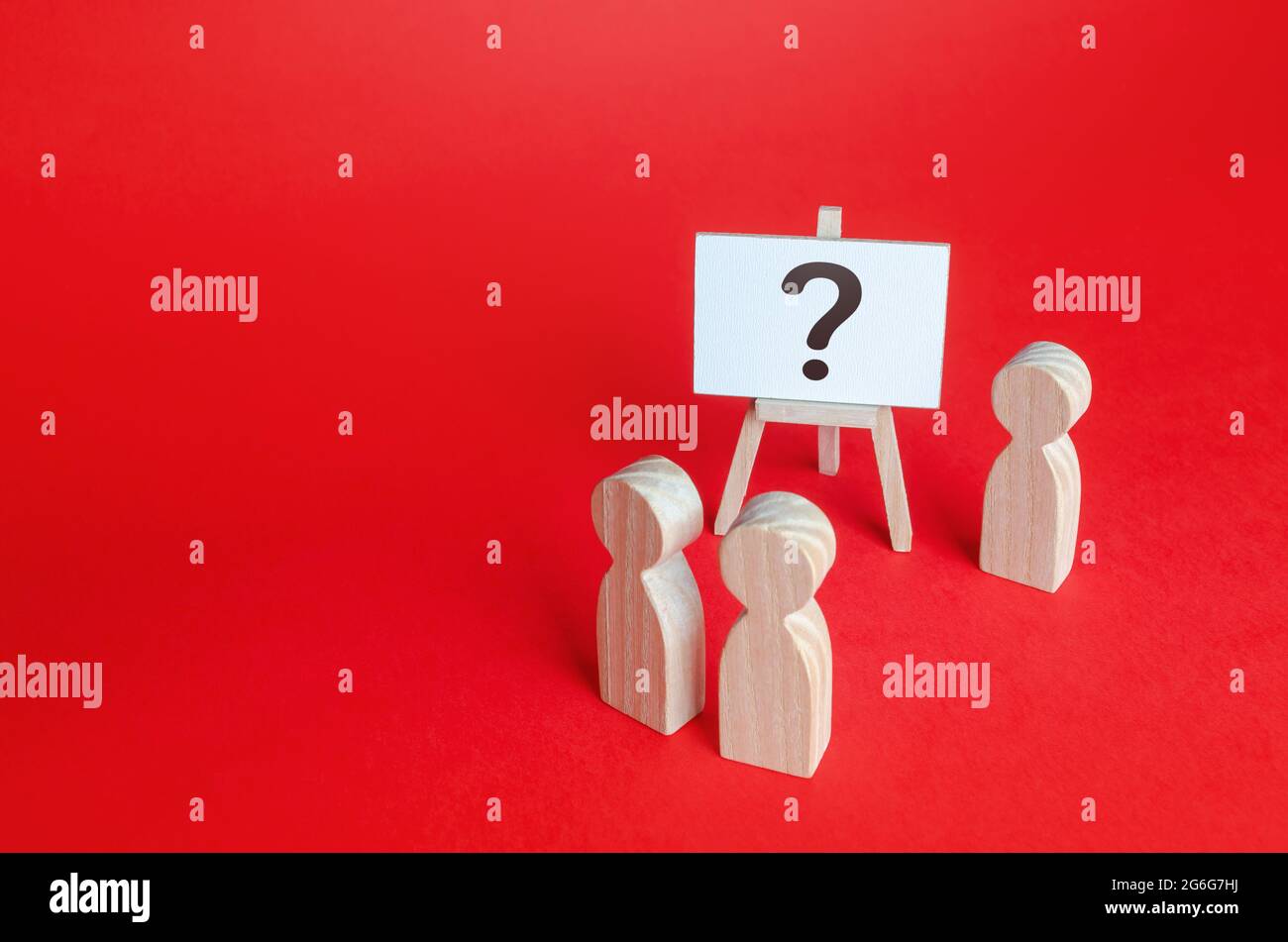 Asking for an explanation hi-res stock photography and images - Alamy