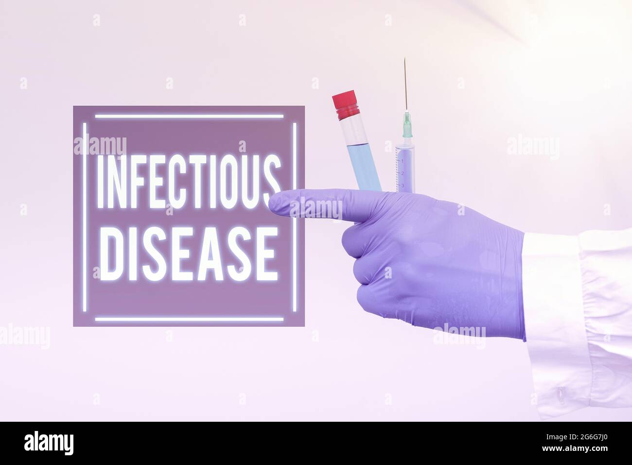 Writing displaying text Infectious Disease. Conceptual photo caused by ...