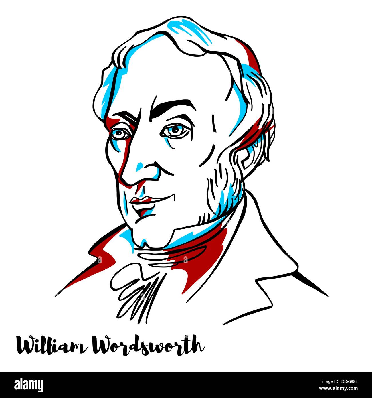 William wordsworth Stock Vector Images - Alamy