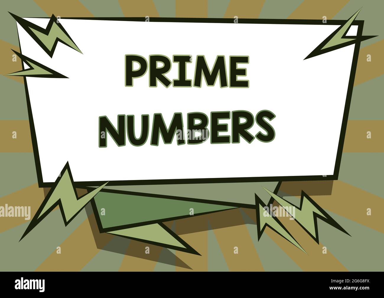 Text sign showing Prime Numbers. Word Written on a positive integer ...