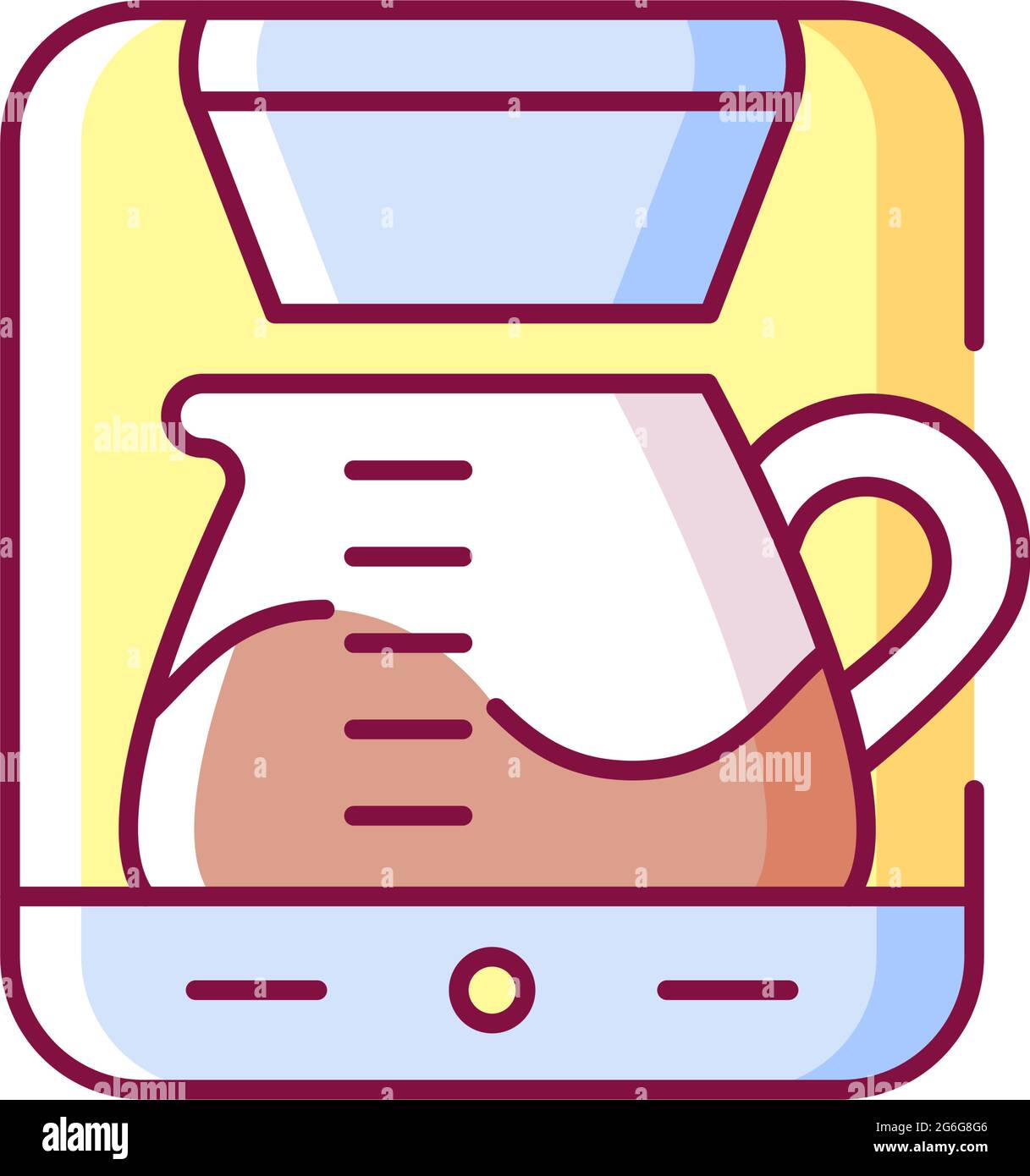 Automatic espresso machine filter Cut Out Stock Images & Pictures - Alamy