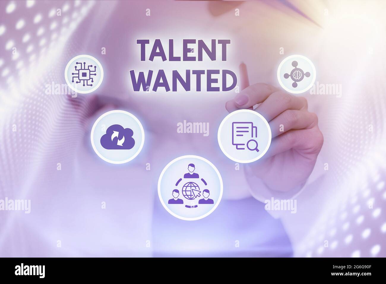 Inspiration showing sign Talent Wanted. Word Written on method of ...