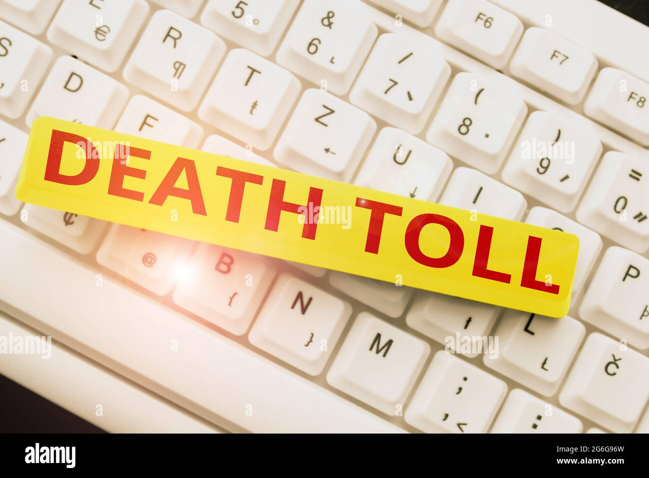 Inspiration showing sign Death Toll. Business idea the number of deaths ...