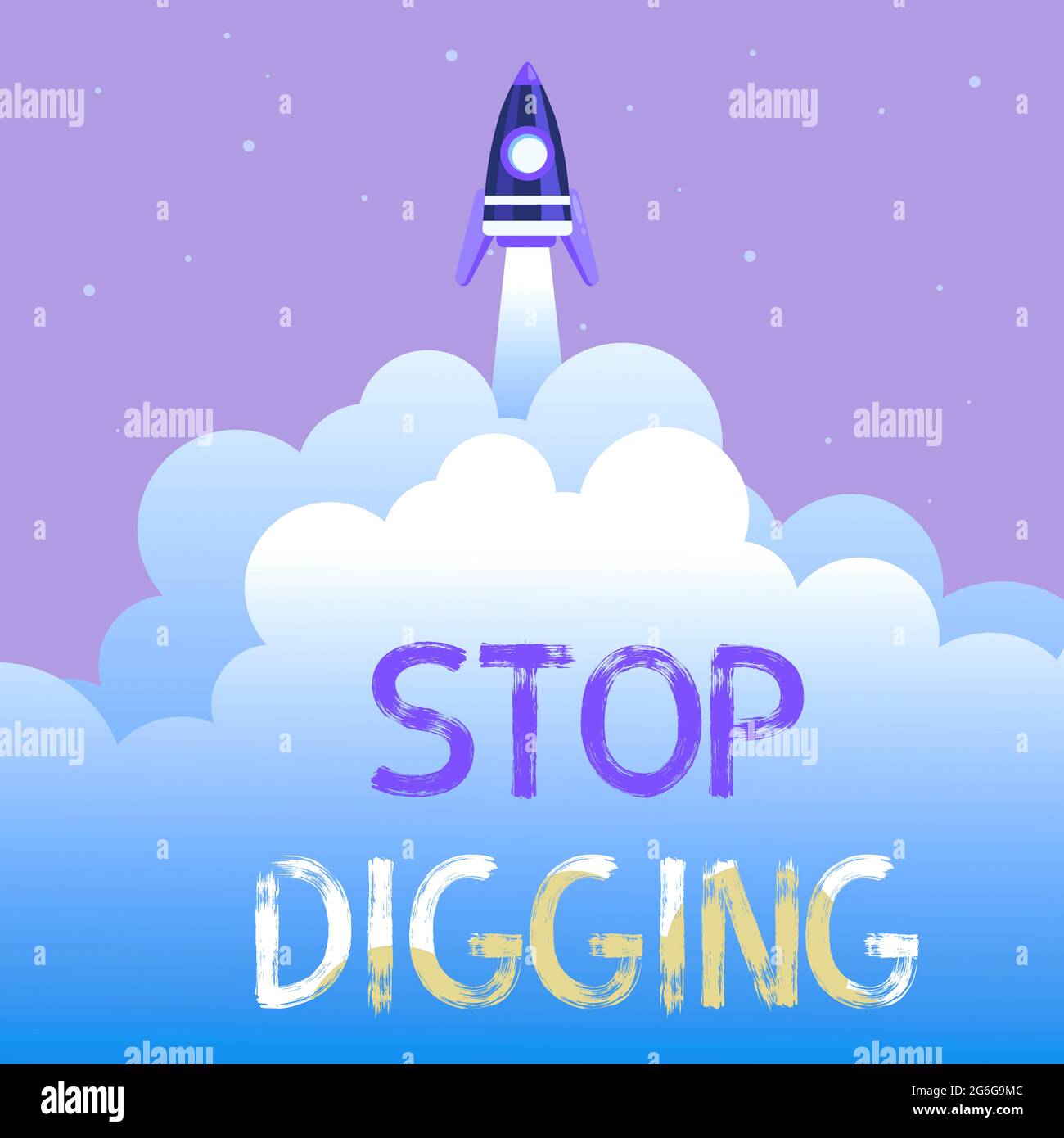 Writing displaying text Stop Digging. Word Written on Prevent Illegal ...