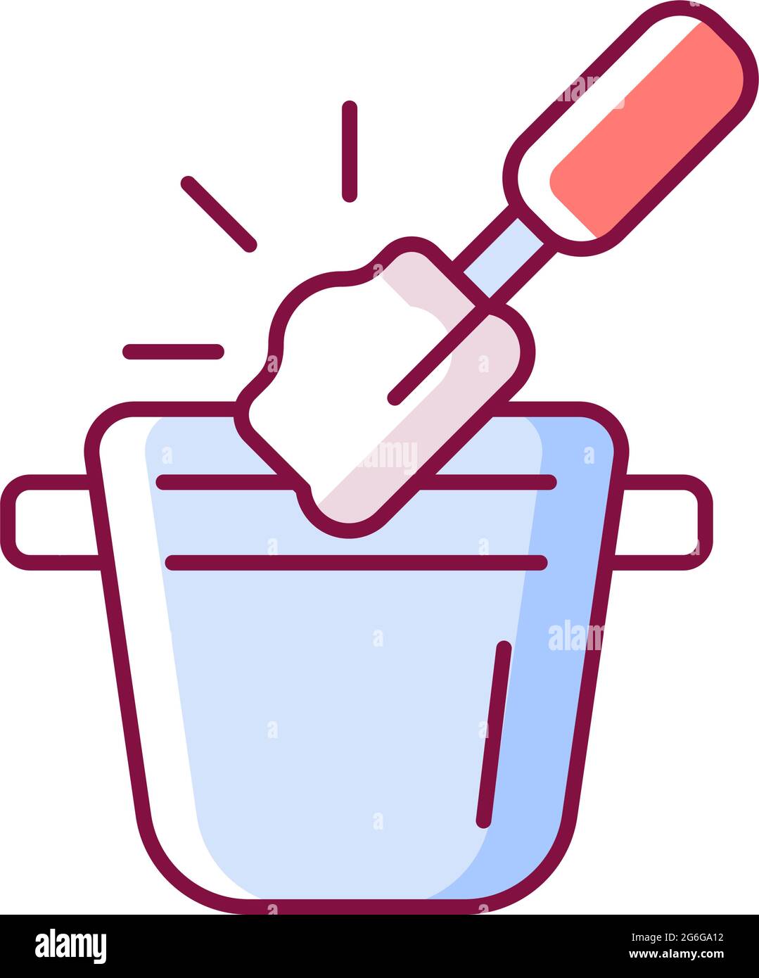 Espresso machine coffee ground Stock Vector Images - Alamy