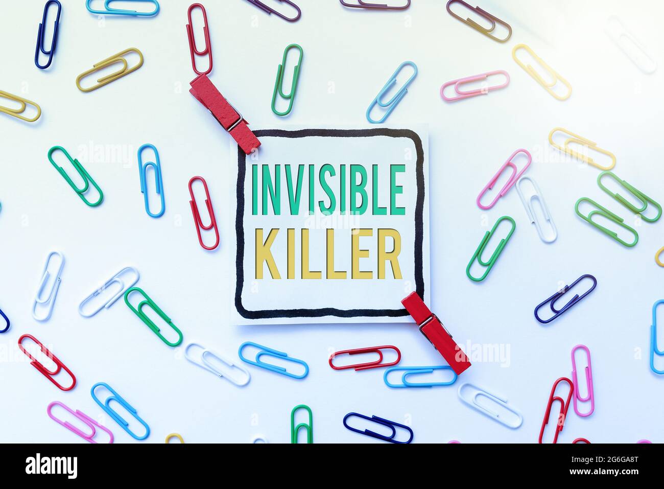 Conceptual display Invisible Killer. Word Written on presence into the ... Conceptual display Invisible Killer. Word Written on presence into the ...
