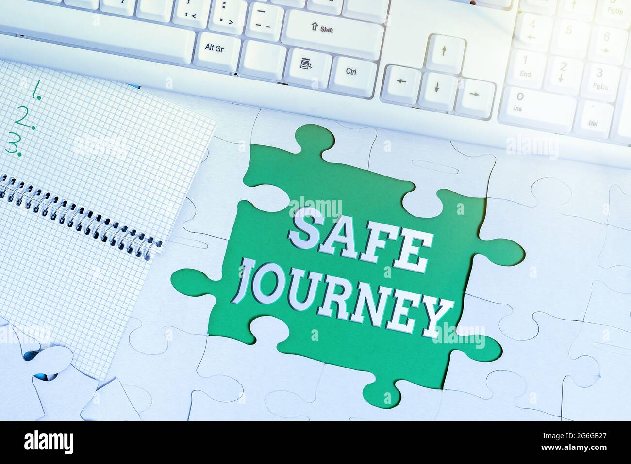 Text sign showing Safe Journey. Word Written on Blessing Bid farewell ...