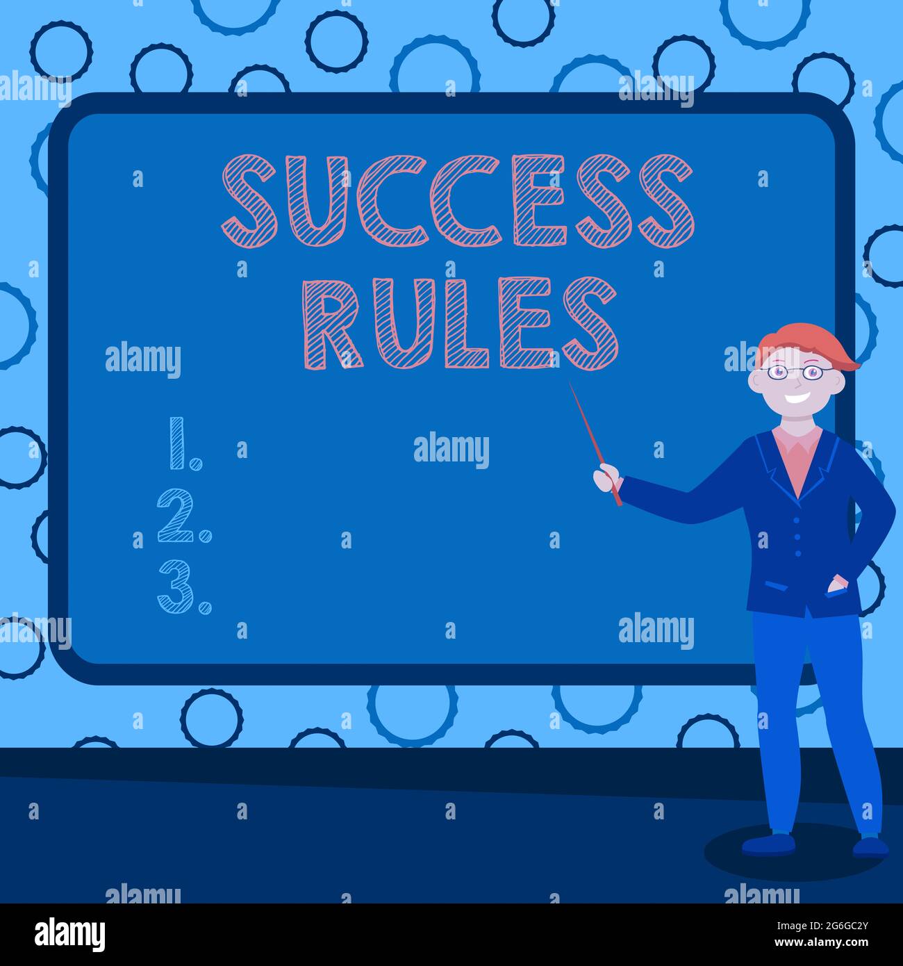 Conceptual display Success Rules. Word for established ways of setting ...