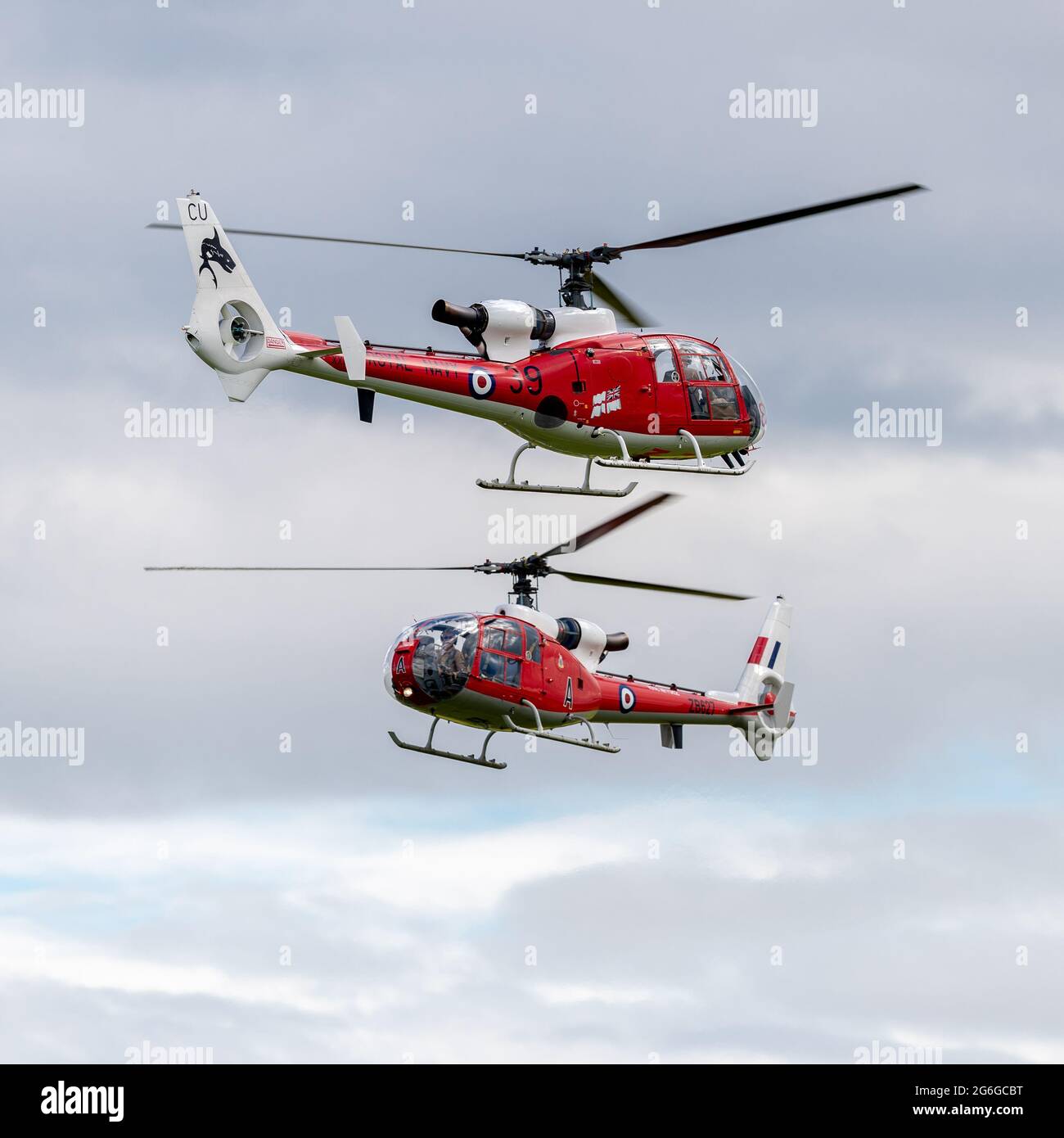 Aerospatiale gazelle helicopters hi-res stock photography and images ...
