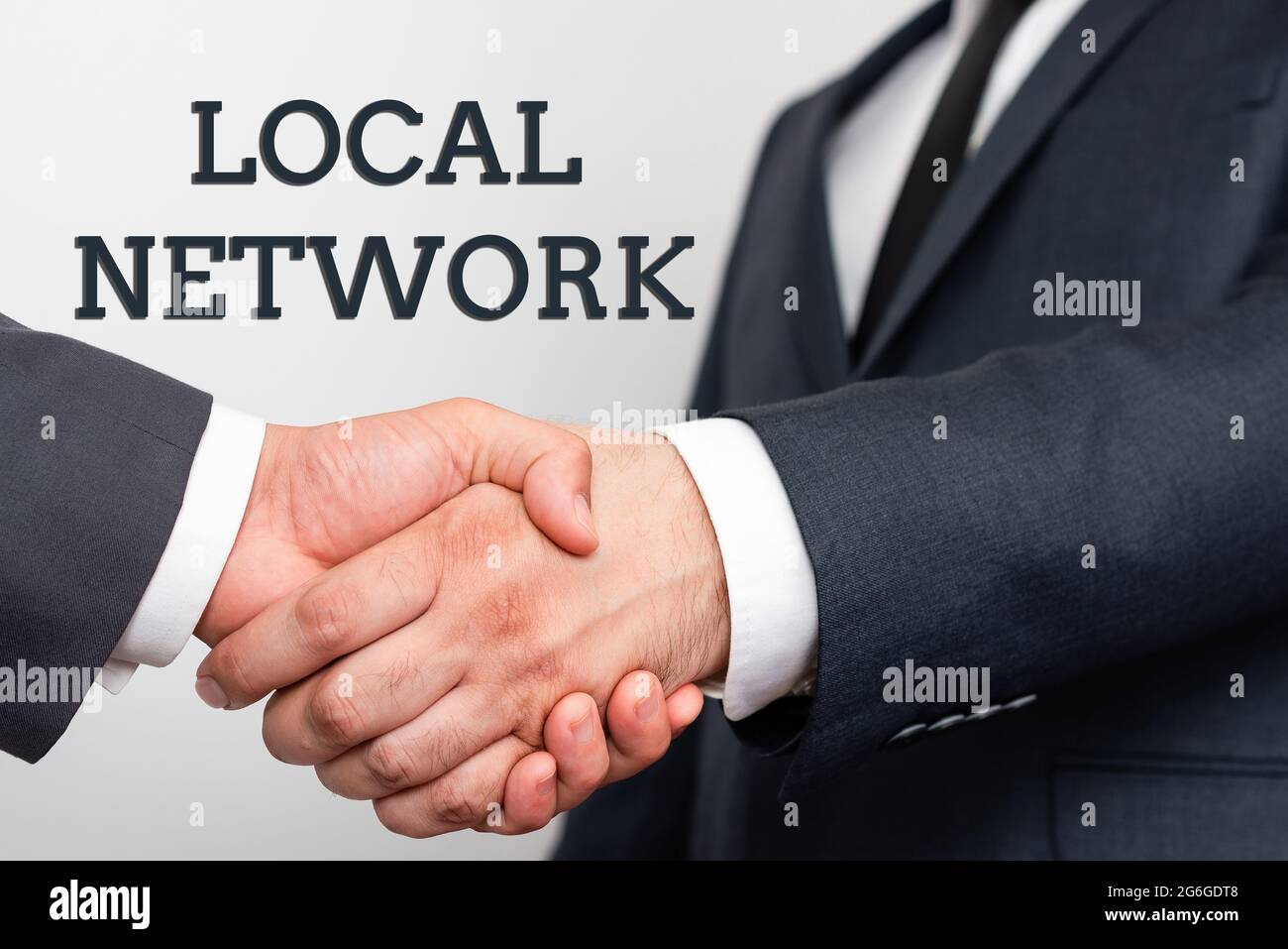 Hand writing sign Local Network. Business approach Intranet LAN Radio ...