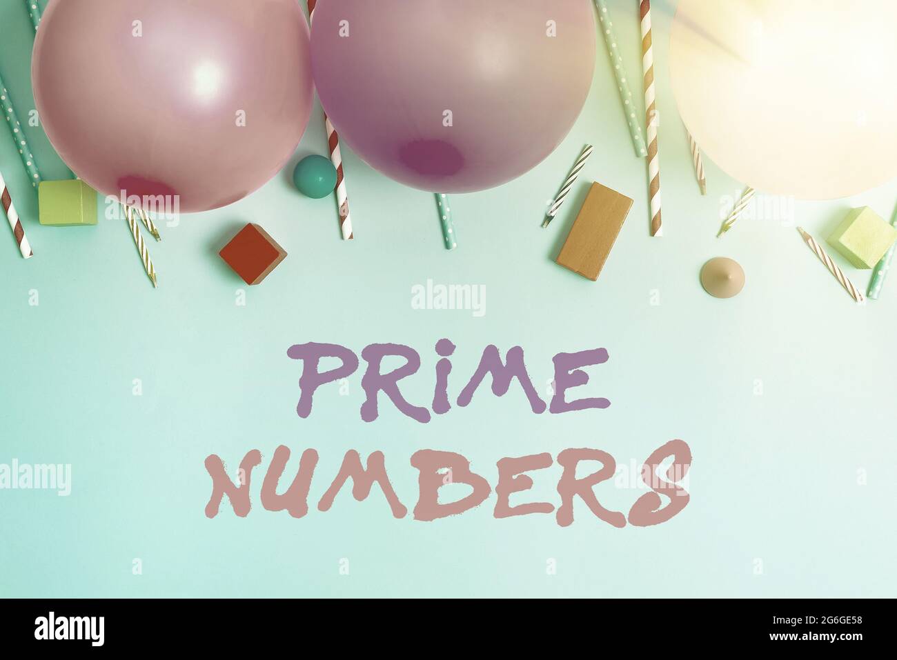 Text showing inspiration Prime Numbers. Business showcase a positive ...