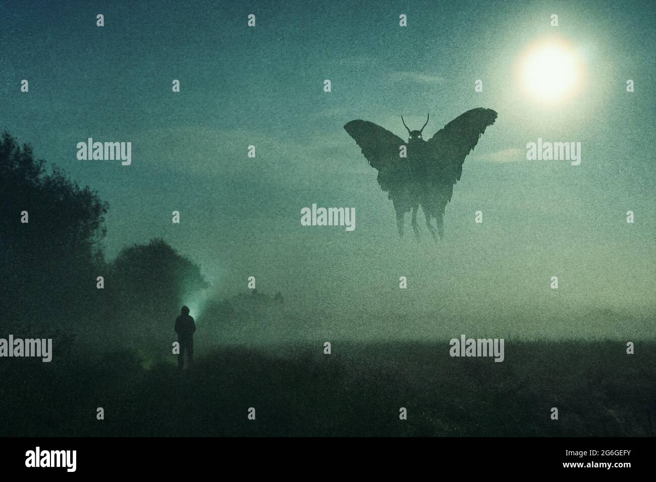 Mothman hi-res stock photography and images - Alamy