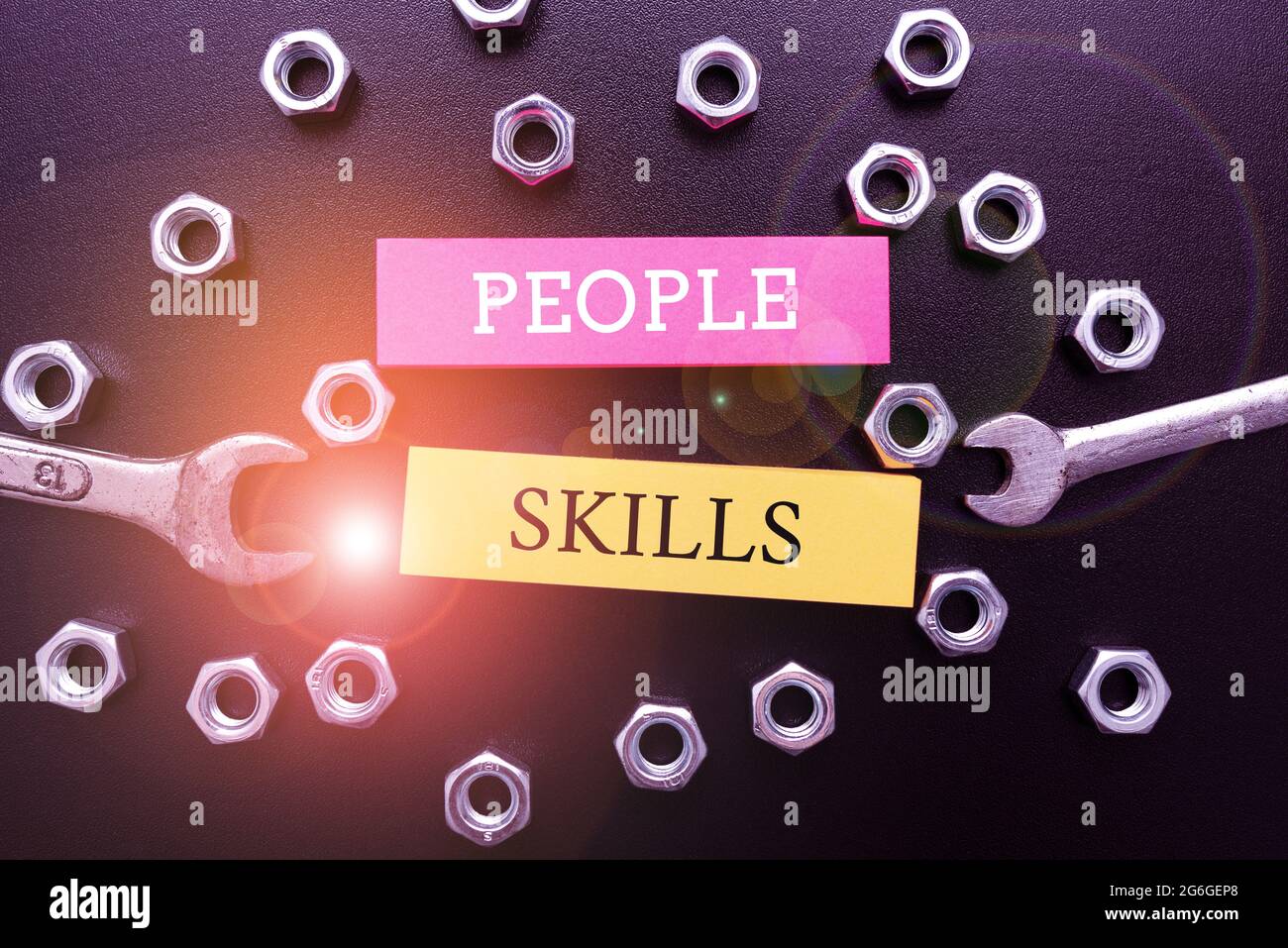 Writing displaying text People Skills. Business idea Get Along well Effective Communication ...