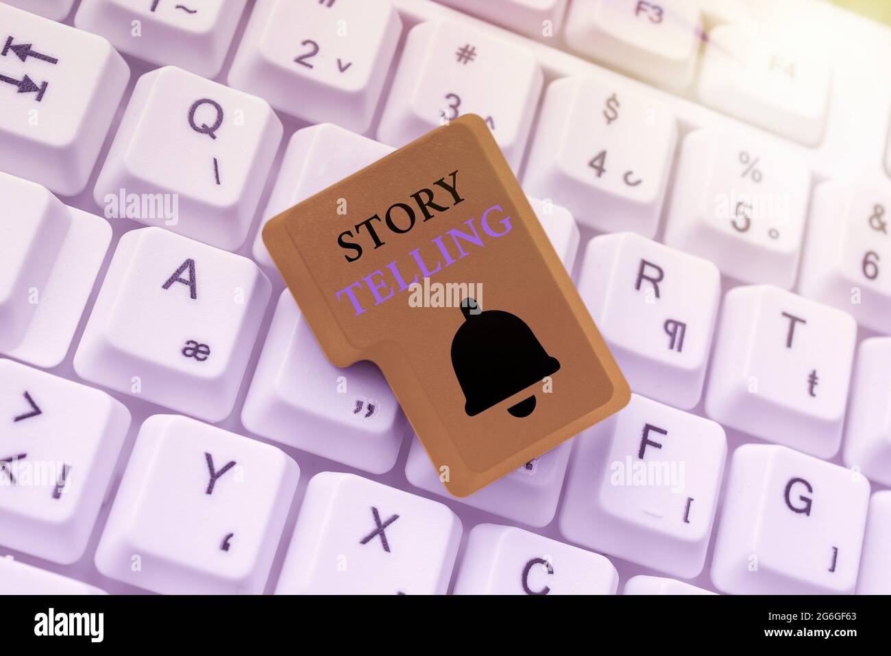 Hand writing sign Story Telling. Conceptual photo narrative style of ...