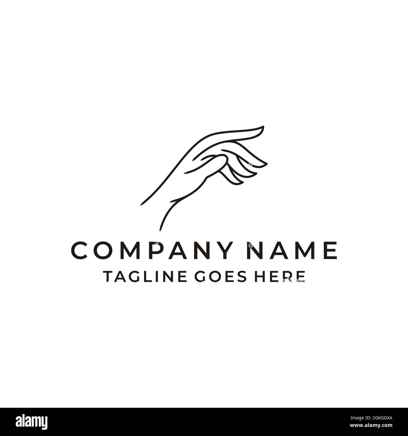 Hand setting Cut Out Stock Images & Pictures - Alamy