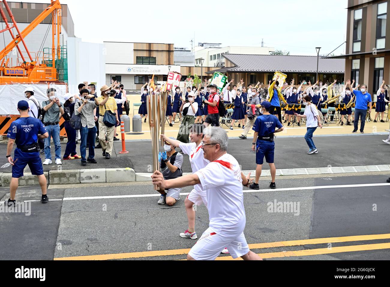 Wako City, Saitama Prefecture, Japan. 6th July 2021. A local ...
