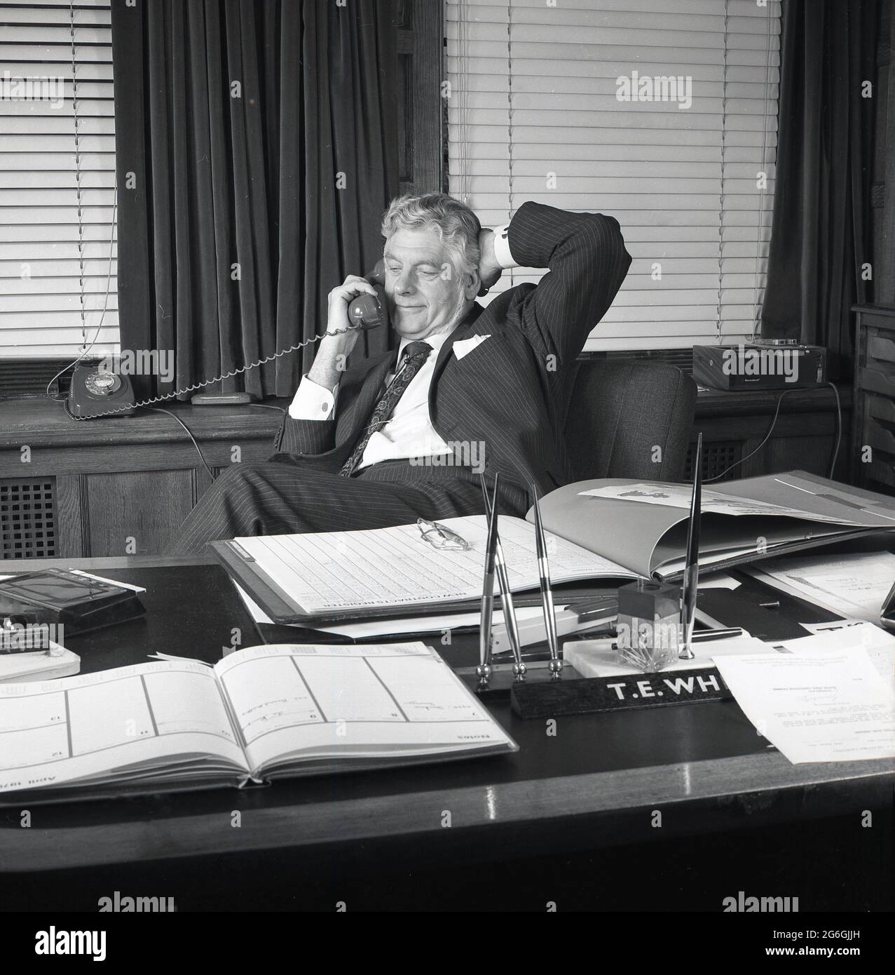 1970s office furniture hi-res stock photography and images - Alamy