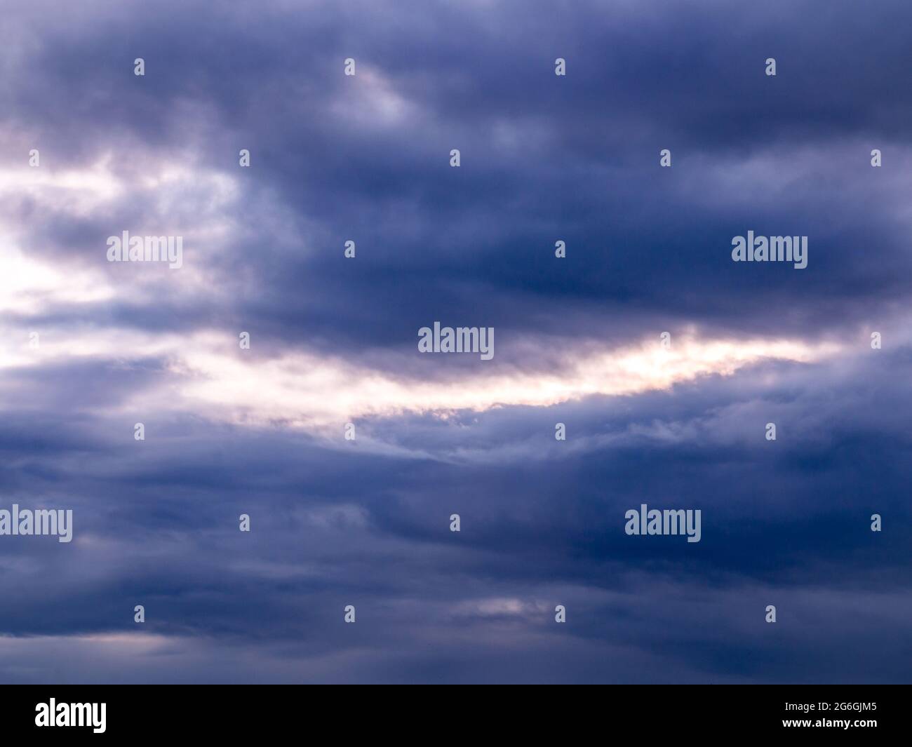 Heavy clouds blue hole hi-res stock photography and images - Alamy