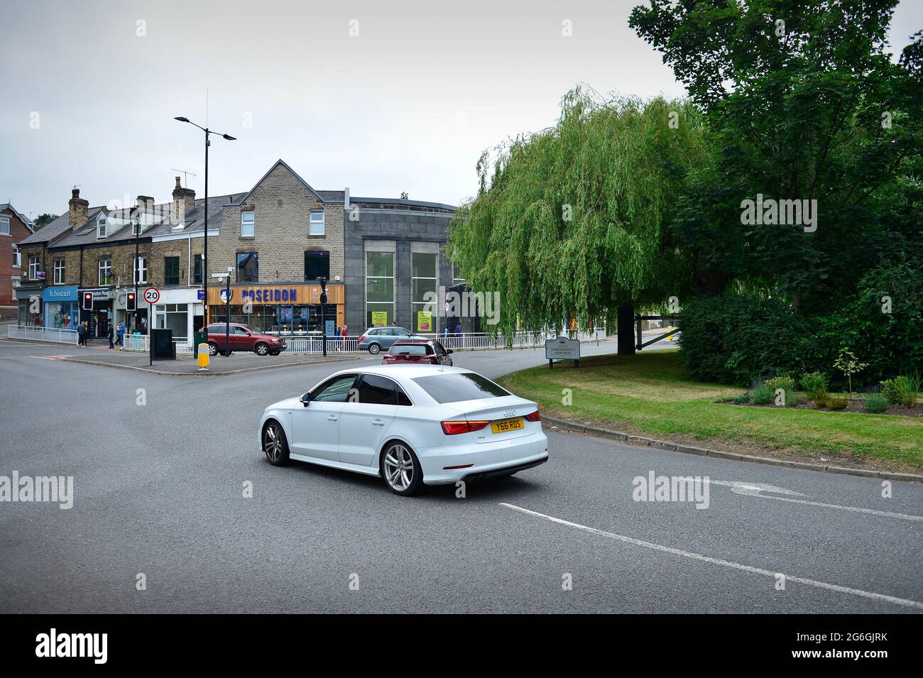 Hunters Bar Roundabout Sheffield South Yorkshire Stock Photo - Alamy