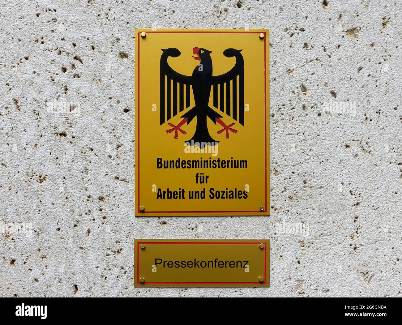 Federal Ministry of Labour and Social Affairs Stock Photo - Alamy