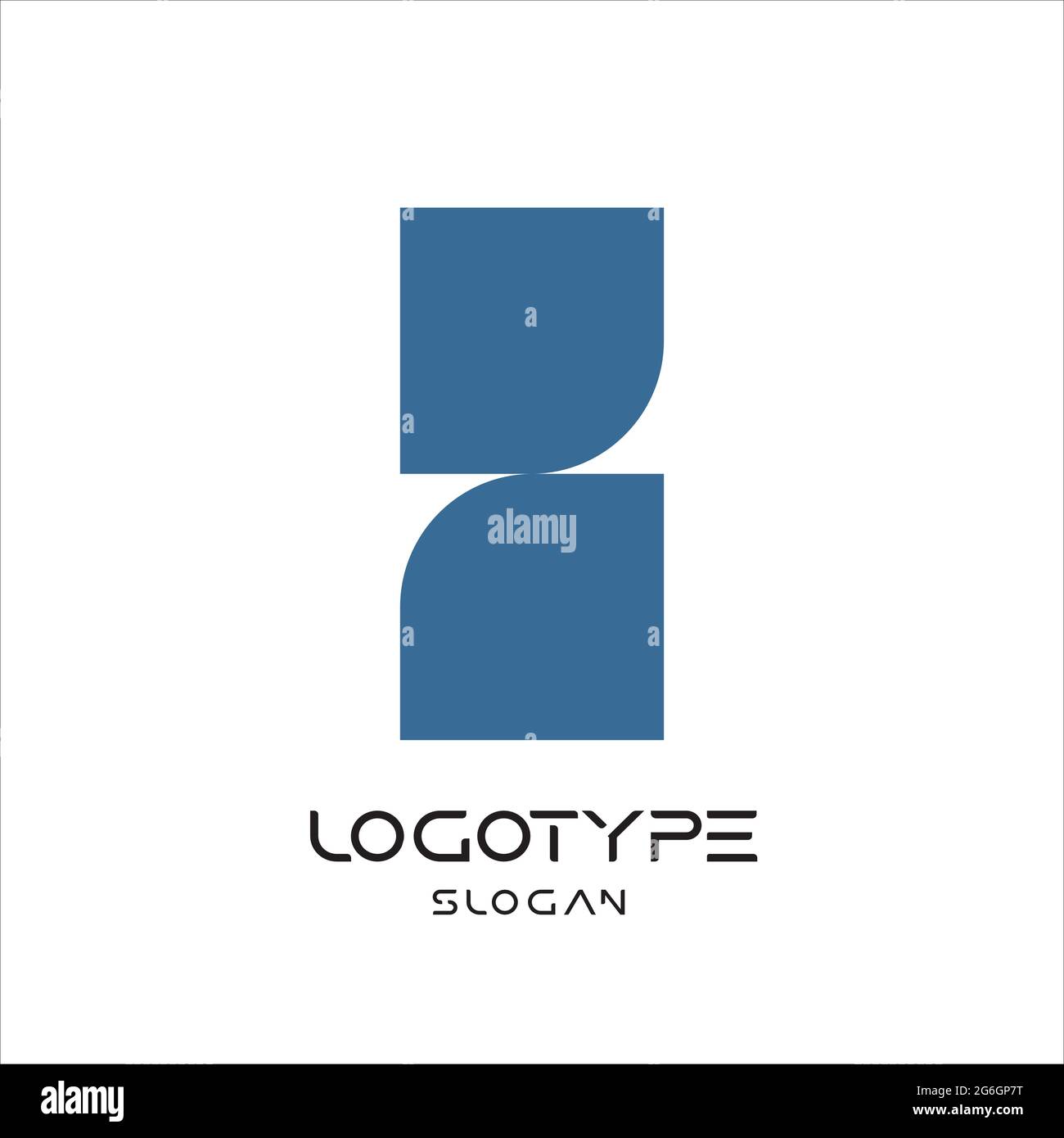 Letter Z logo, infinity sign, yin yang abstract symbol, geometric ...