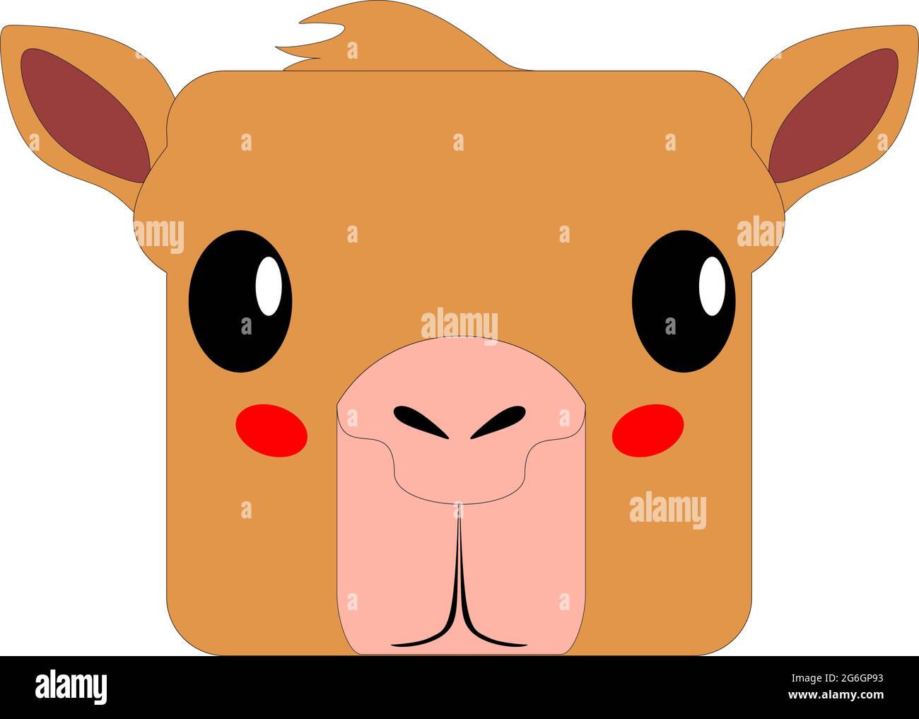 Happy Camel for happy child Stock Photo - Alamy