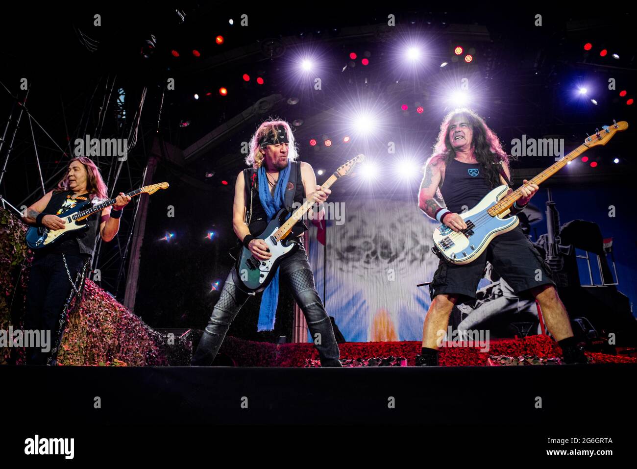 Steve harris iron maiden hi-res stock photography and images - Alamy