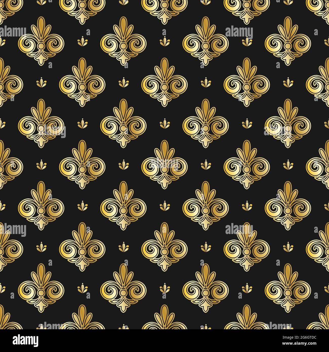 Seamless pattern of decorative elements, for texture, textiles and ...