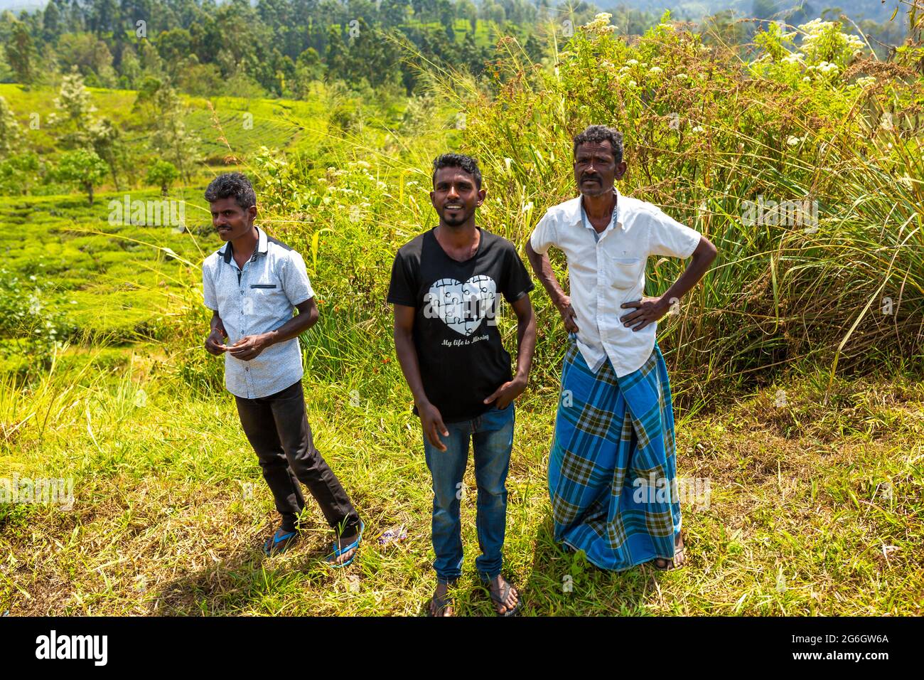 Local resident man of the island of Sri Lanka. still life. Sri lanka ...
