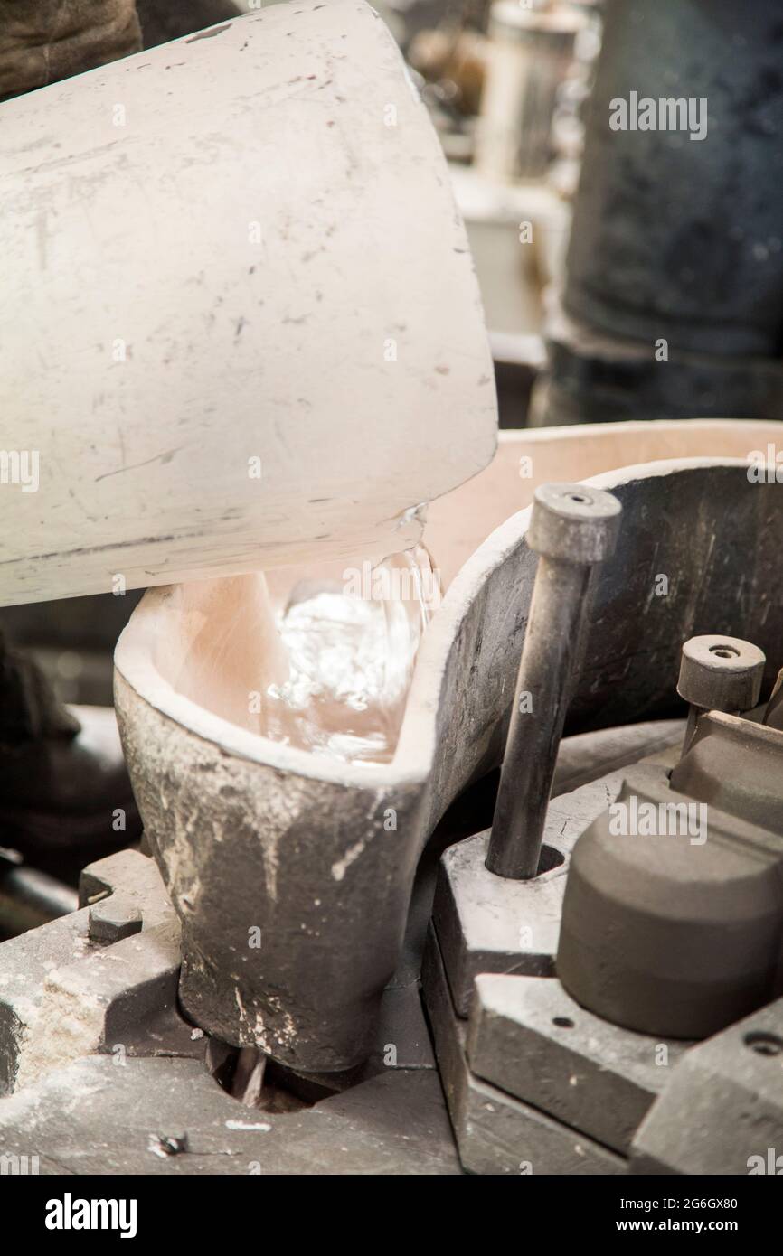 aluminum production in a Brazilian factory Stock Photo - Alamy