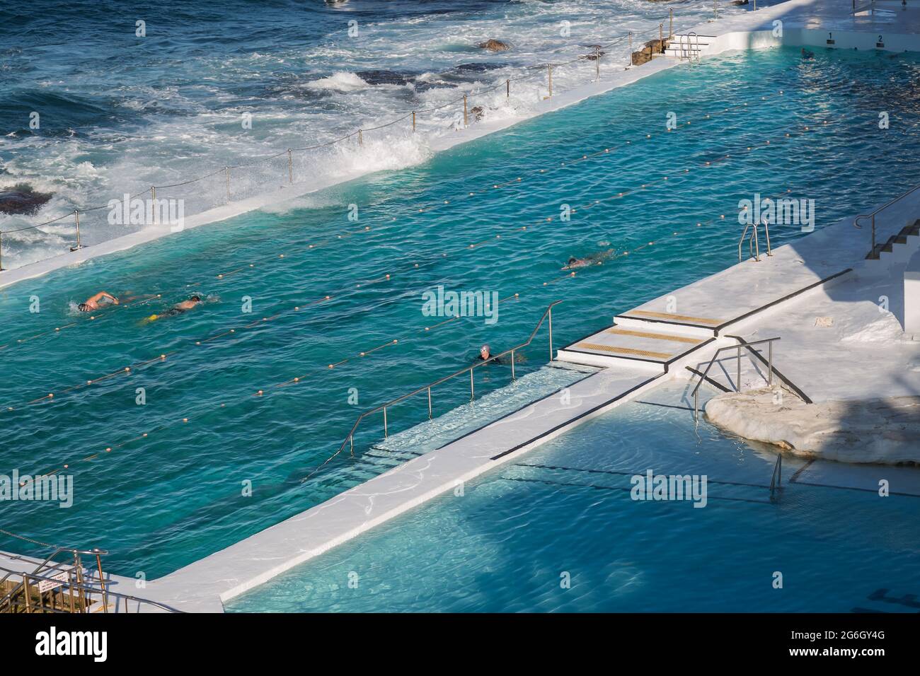 Bondi Icebergs Club, an international landmark, Bondi Beach, Sydney ...