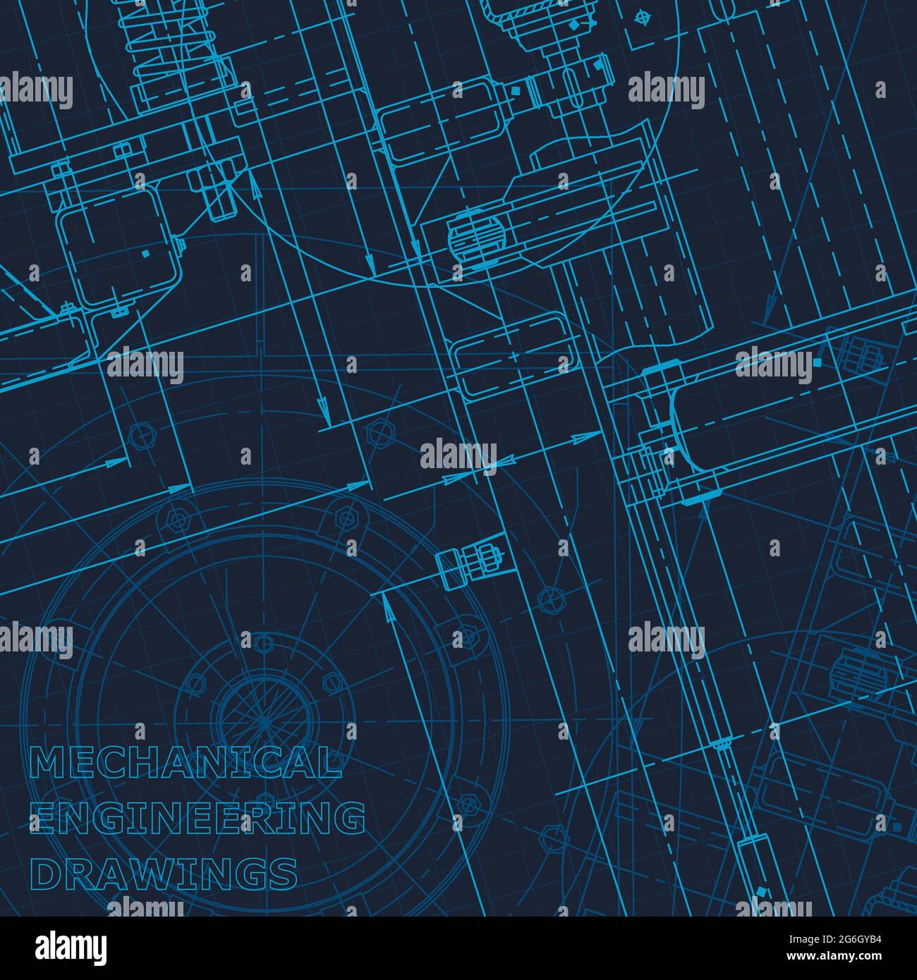 Blueprint. Technical cyberspace, Computer aided design system ...