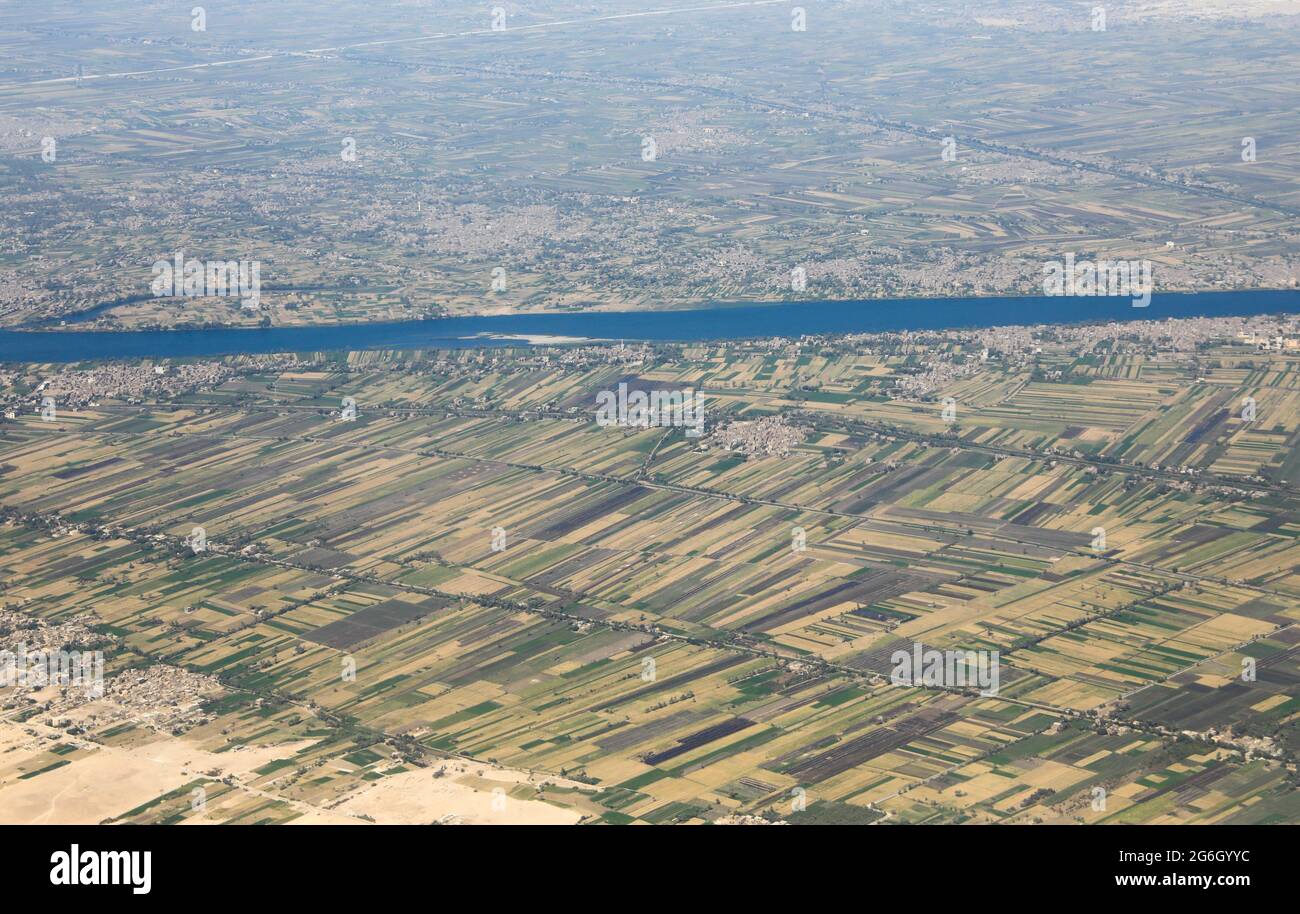 Nile river dam aerial hi-res stock photography and images - Alamy