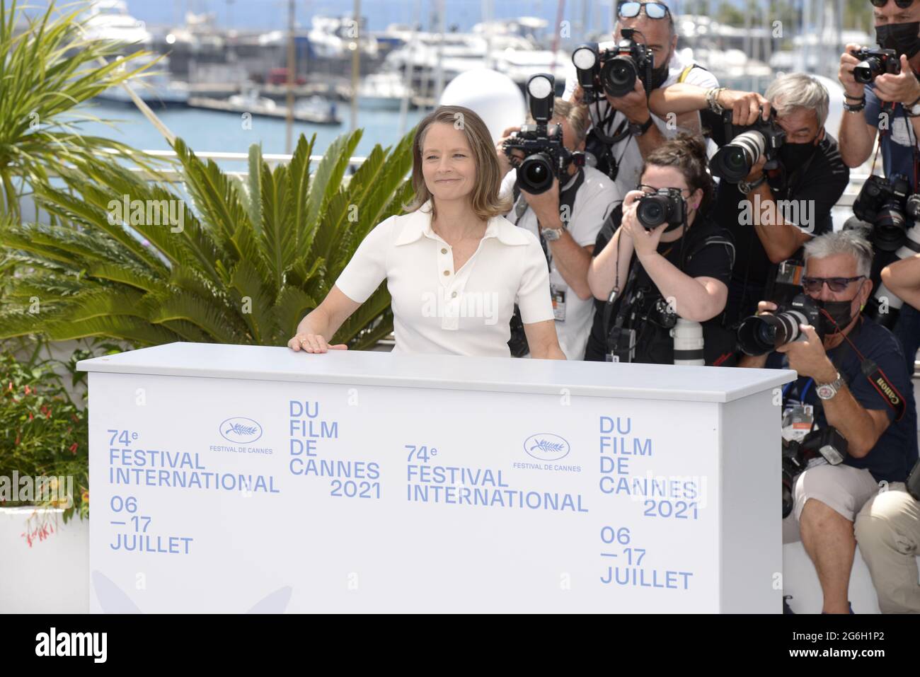 JODY FOSTER attends the 74th Cannes Film Festival Stock Photo - Alamy