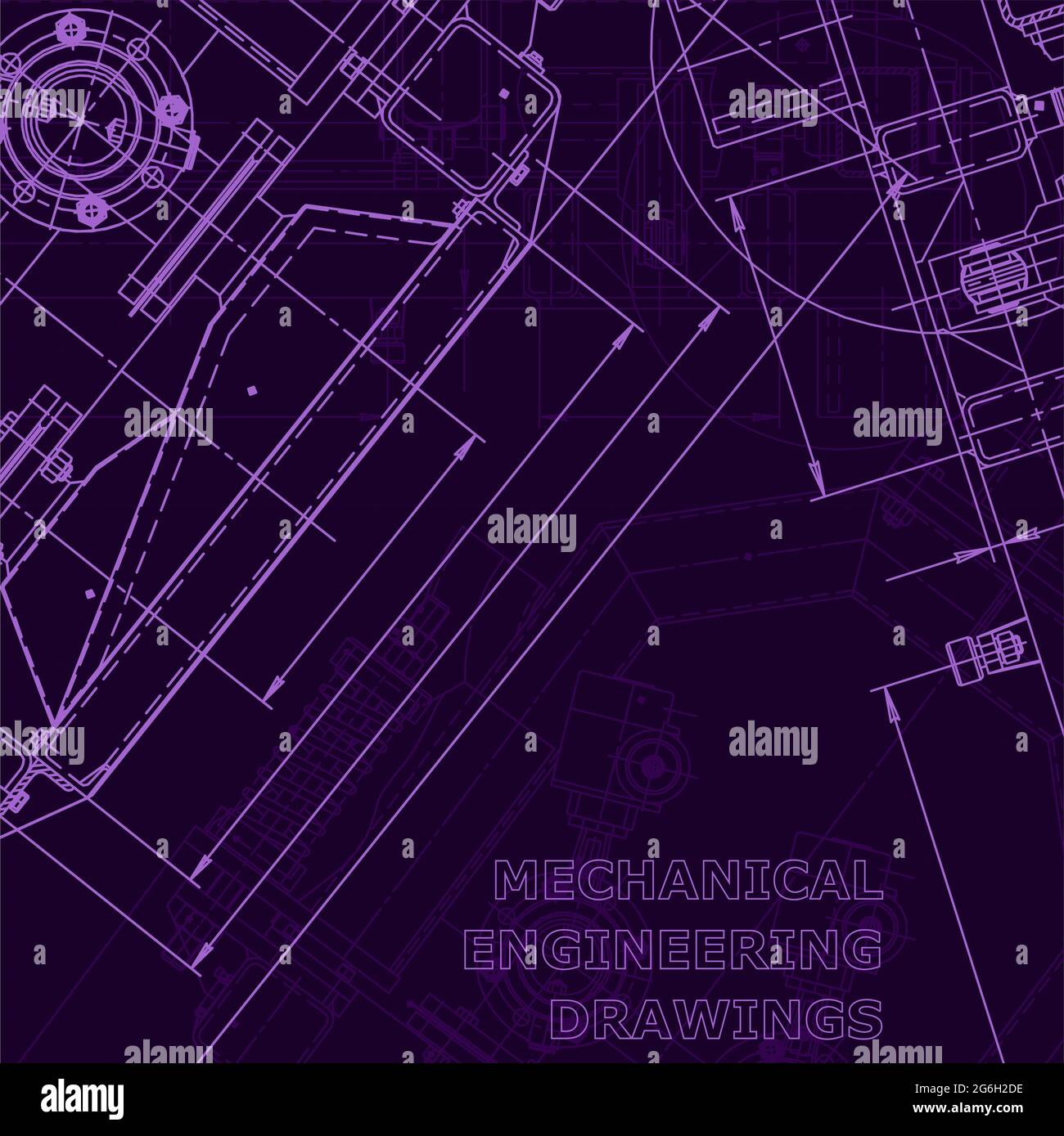 Corporate Identity. Blueprint. Vector engineering illustration ...
