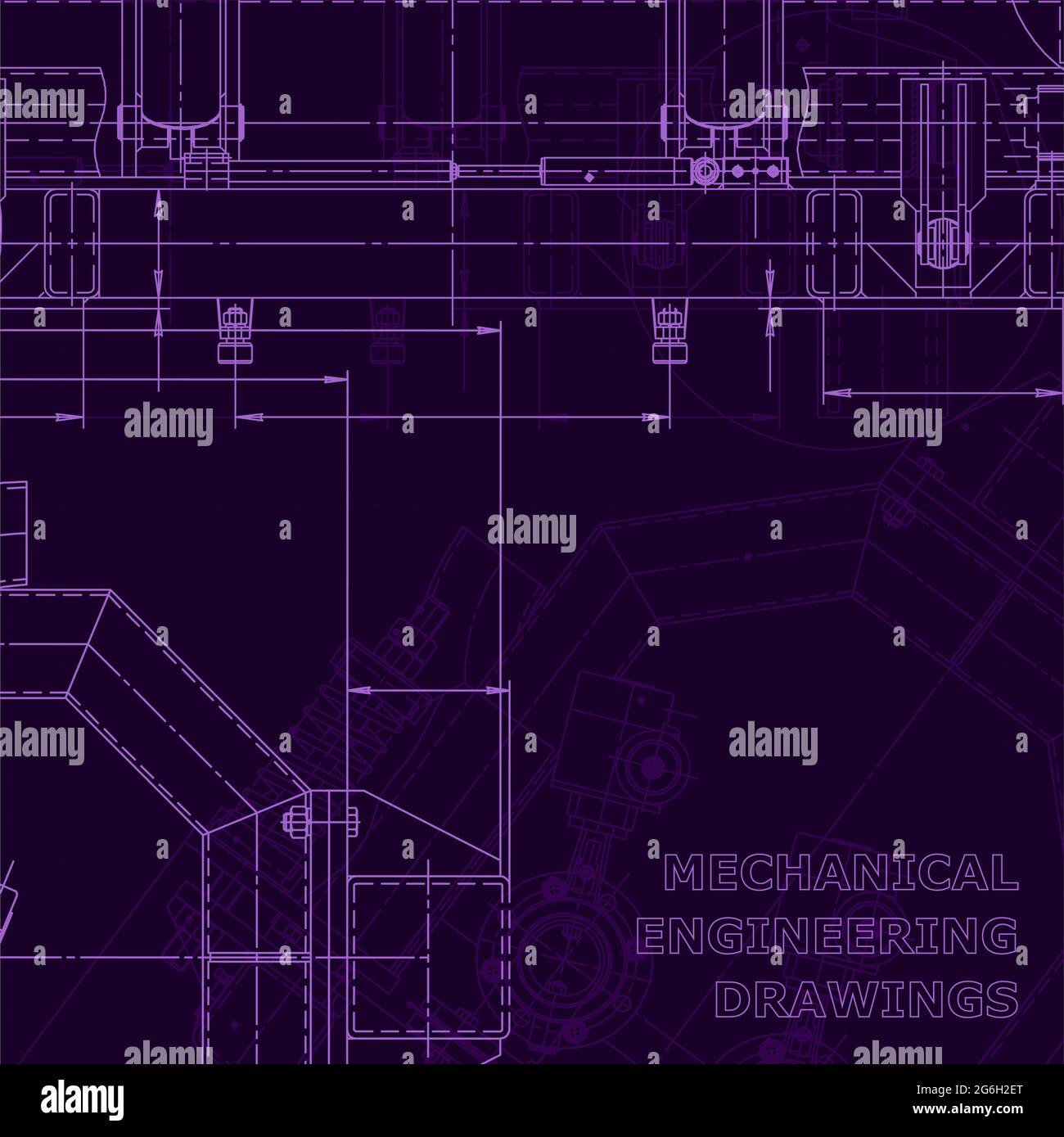 Computer aided design systems. Blueprint, scheme, plan. Industry ...