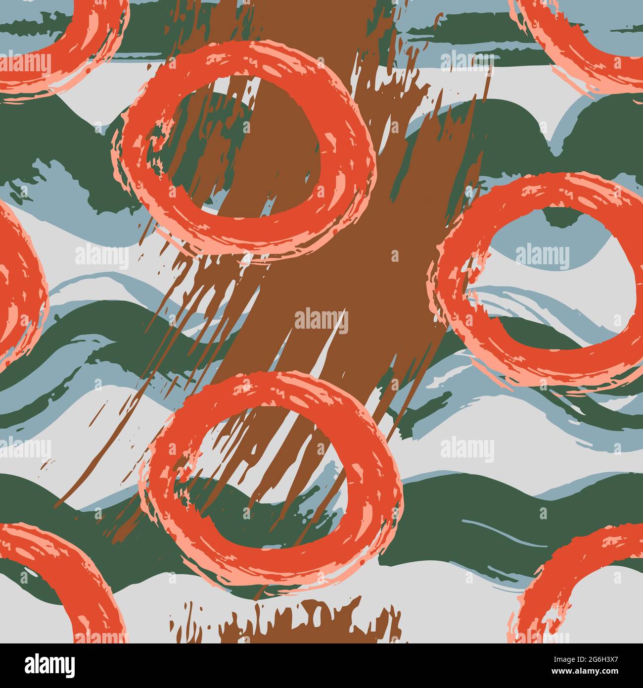 Collage of different textures. Abstract artistic seamless pattern with ...