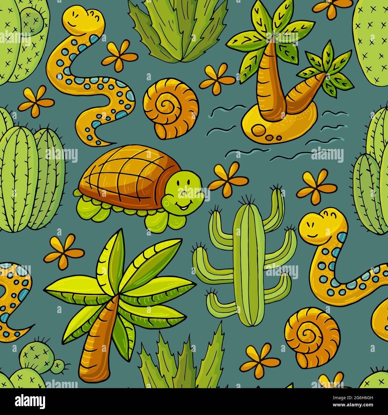 Africa succulent Stock Vector Images - Alamy