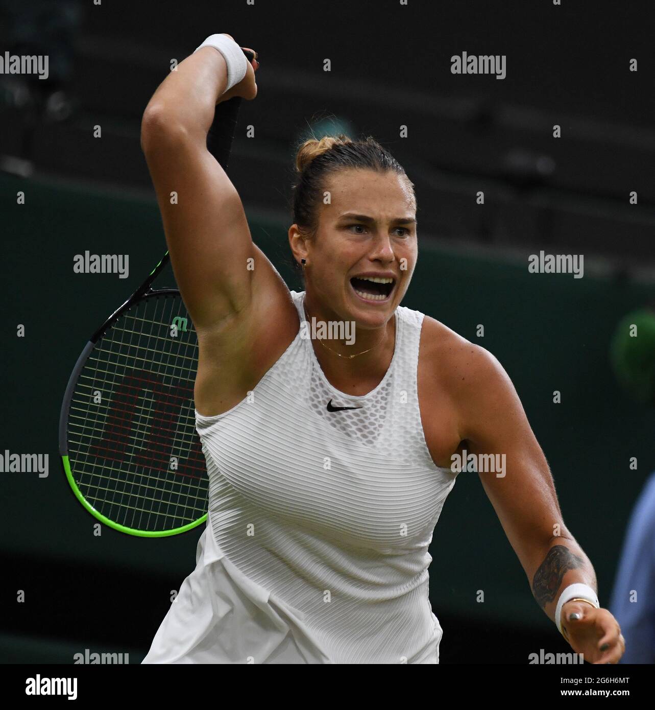 London, Gbr. 06th July, 2021. London Wimbledon Championships Day 8 06 ...