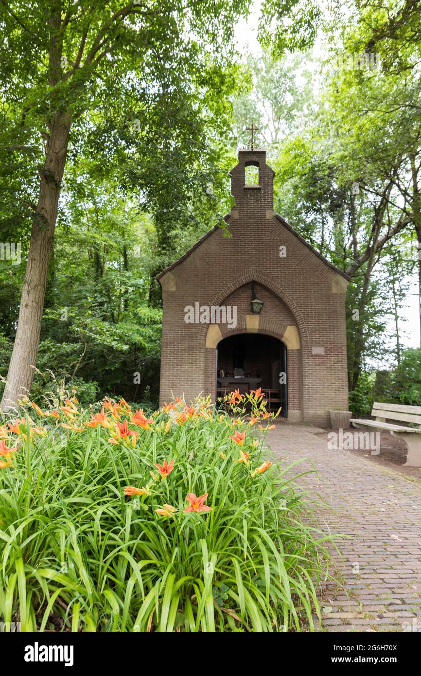 a small christian chapel Stock Photo - Alamy