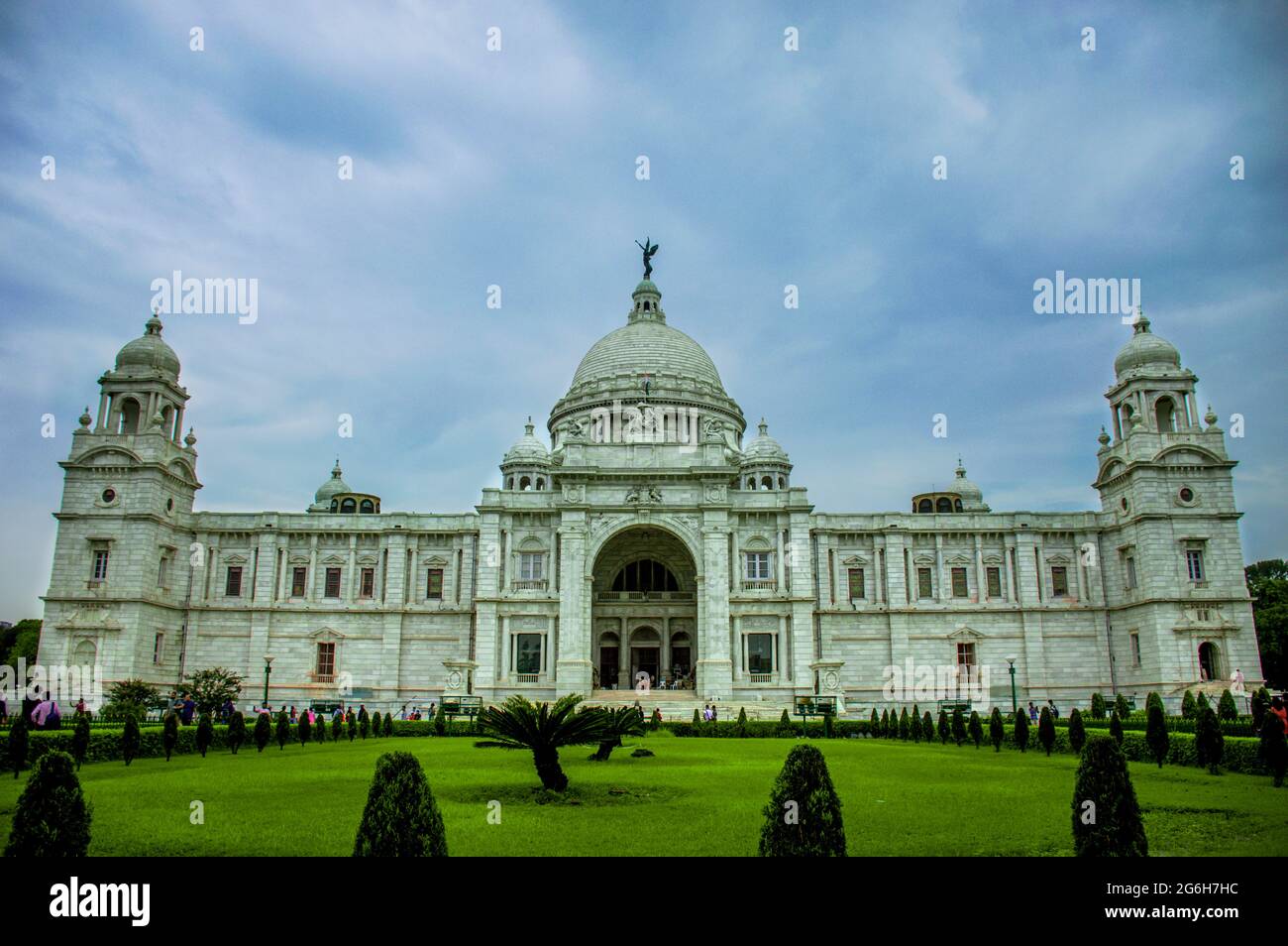 The victoria memorial Stock Photo - Alamy