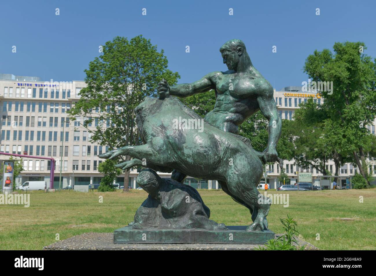 Herkules und der erymanthische eber hi-res stock photography and images ...